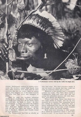 EARTH EATERS OF THE AMAZON : INDIAN TRIBES. BY ADRIAN COWELL. WIDE ...