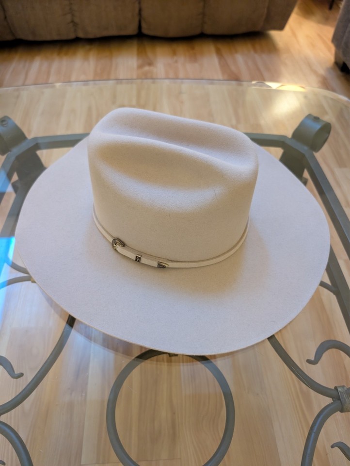 Serratelli Waco 10X Cowboy Hat Silver Belly Color Size 7-1/2" | eBay