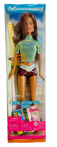 Barbie California Girl Doll Scented, Sun Lotion G8663 2004 BNIB. Brown ...