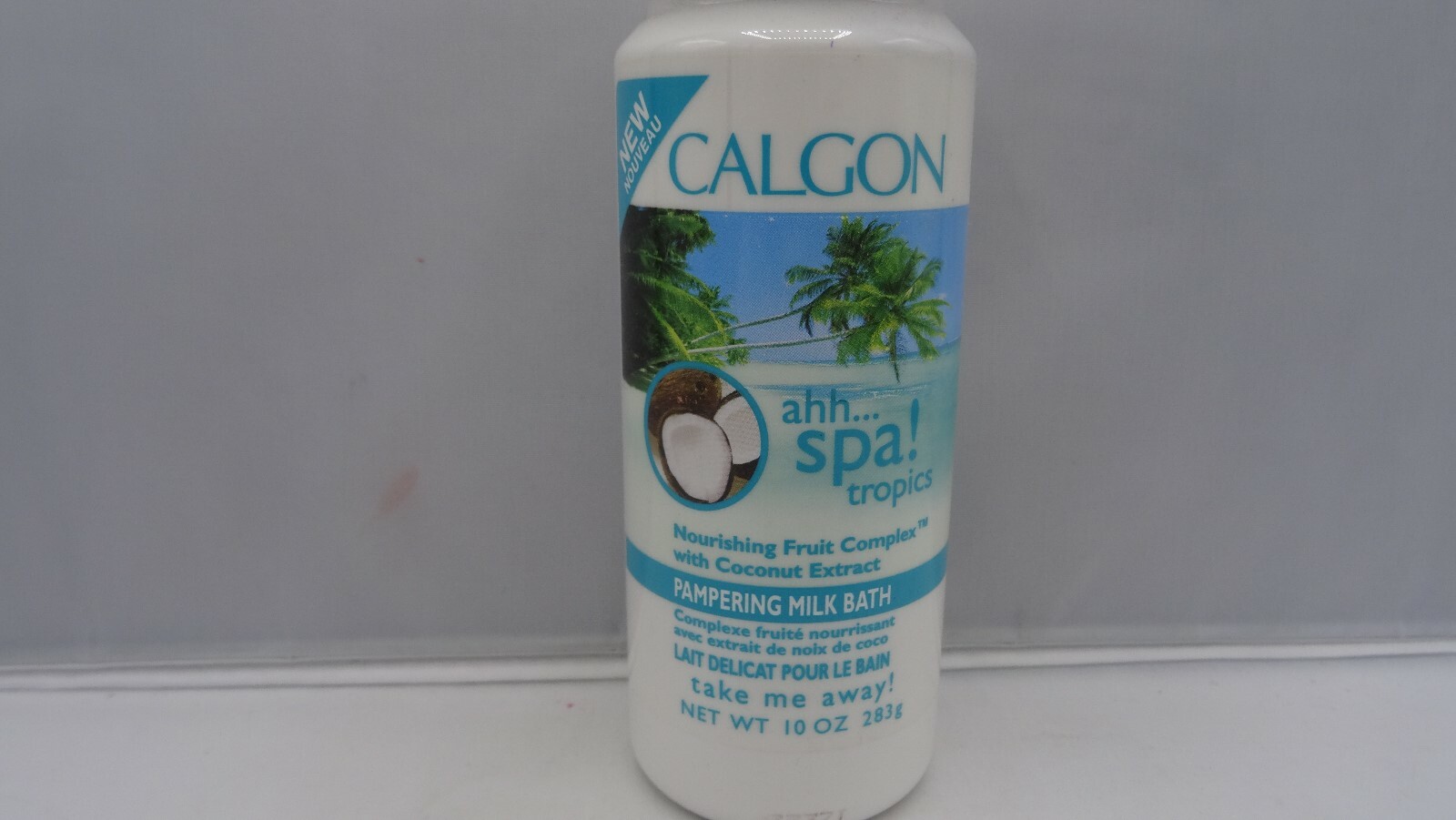 Calgon Ahh Spa Tropics Pampering Milk Bath 10 oz With Coconut Extract ...
