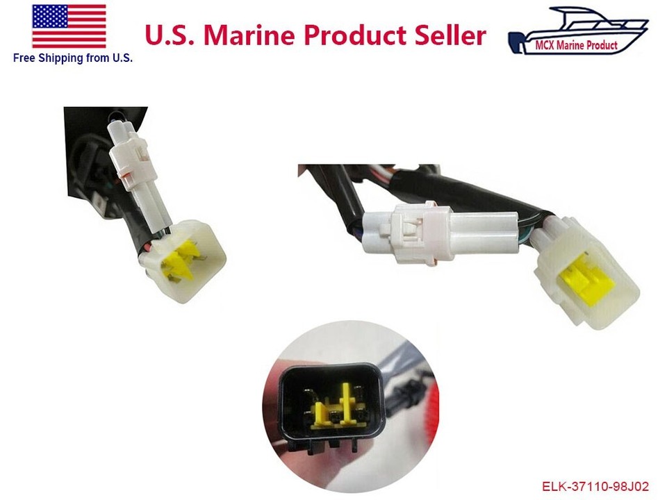 Key Switch Suzuki Outboard DF115 DF140 DF150 DF175 37110-98J00 37110 ...