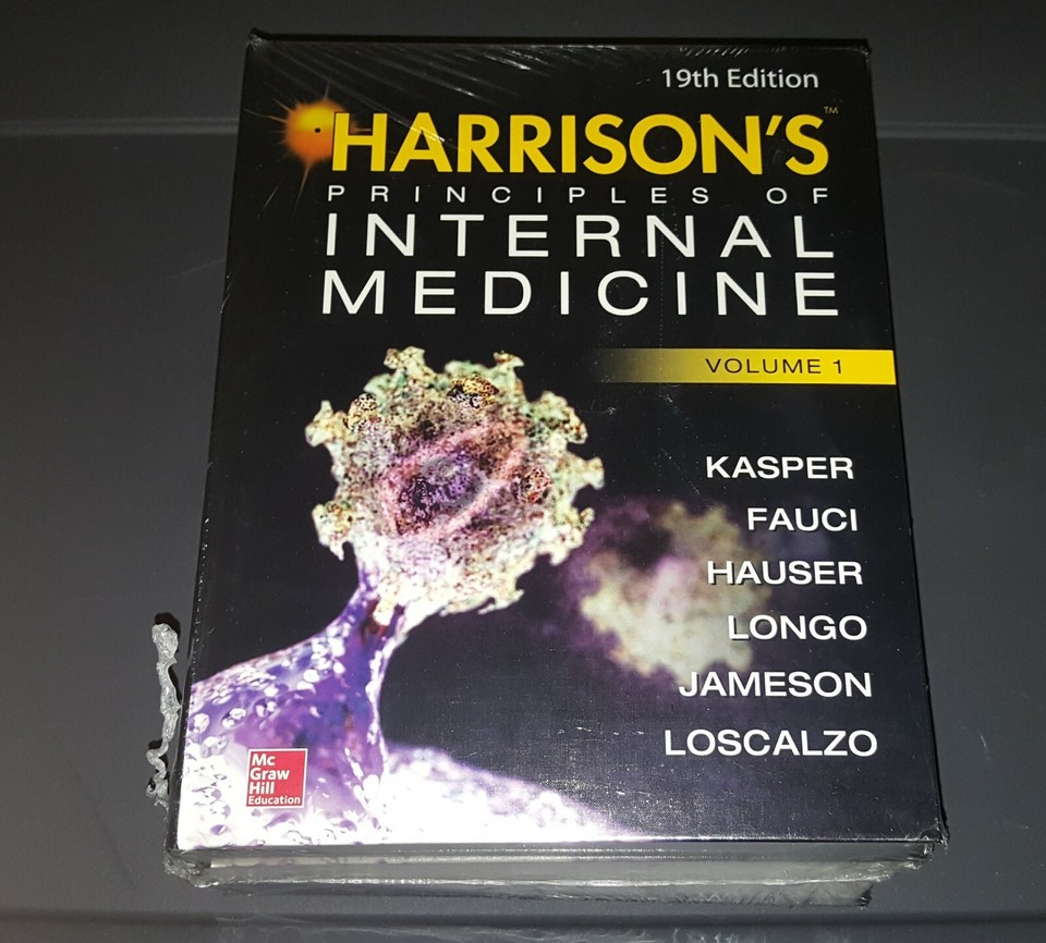 Harrison's Principles of Internal Medicine 19th Edition & Manual Kasper ...