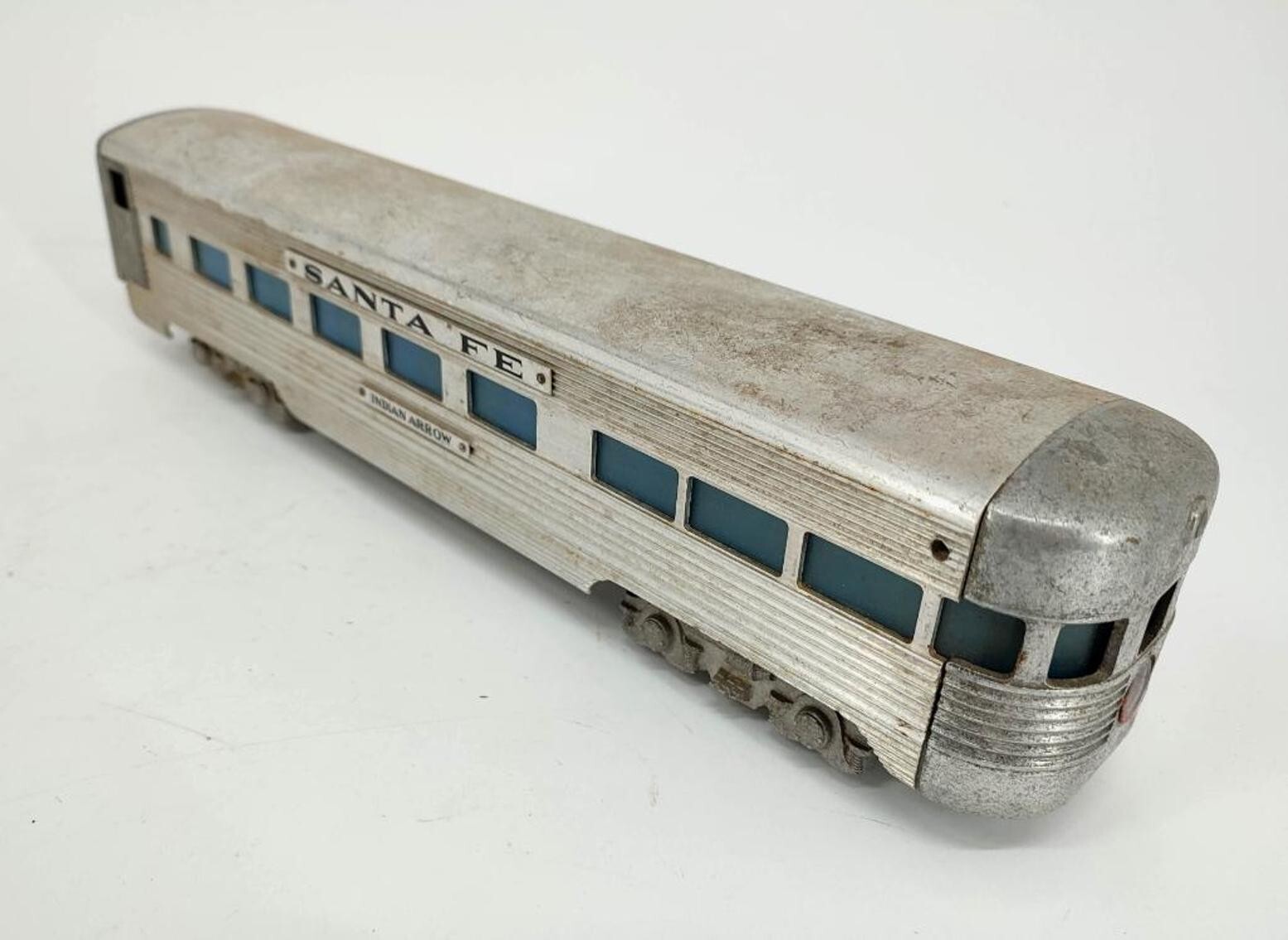 AMT Santa Fe Indian Arrow O Scale Aluminum Passenger Car | eBay