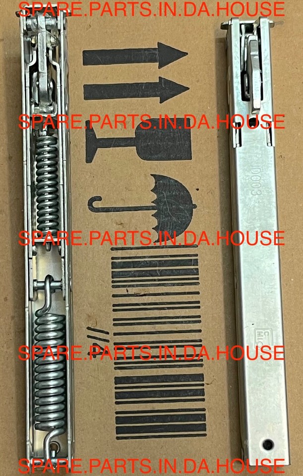 2 x Genuine Chef Upright Stove Cooktop Oven Door Hinge EBC5261W*43 ...
