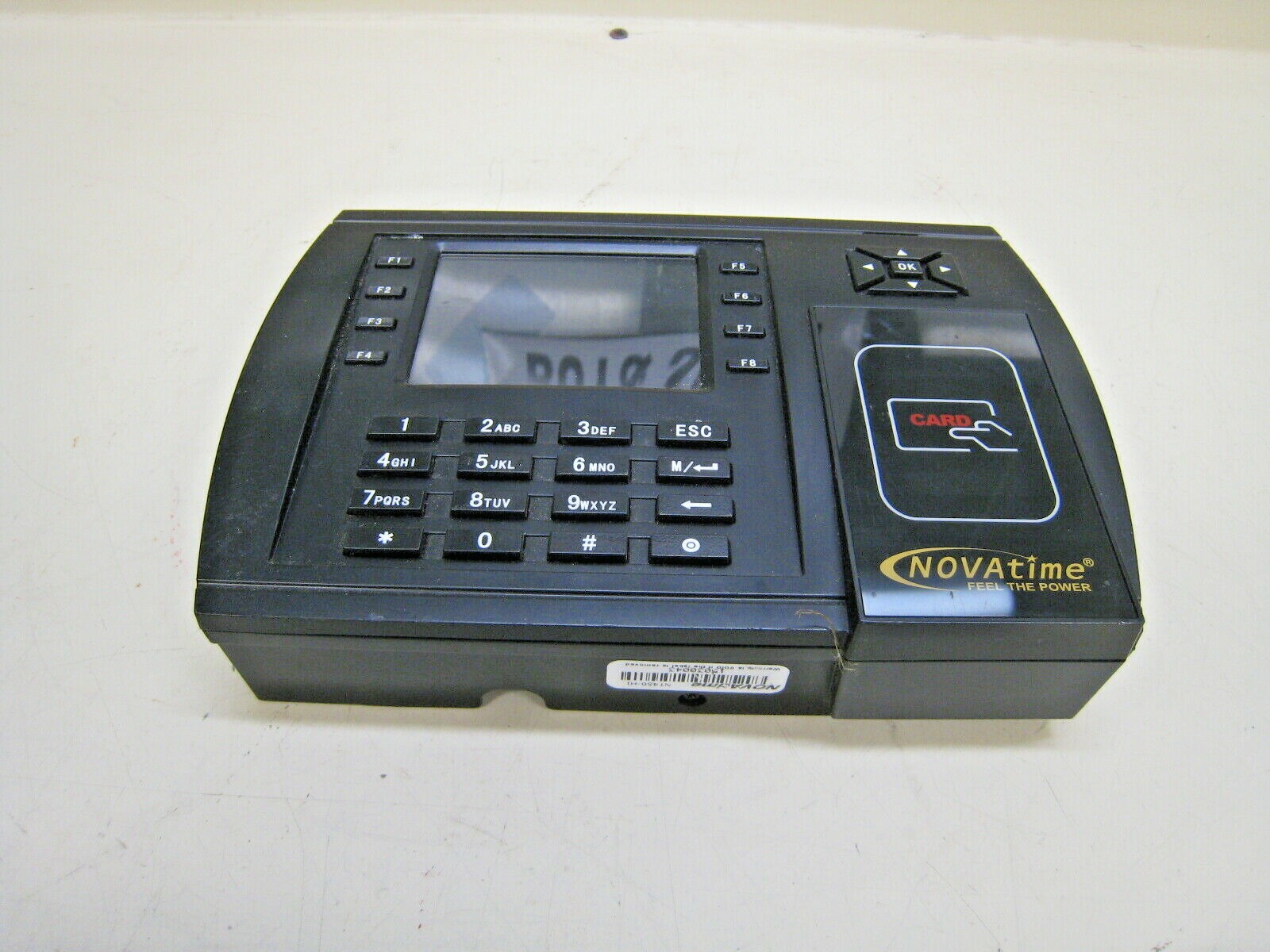 Novatime NT450-HI Finger Print Access Control Time Clock Terminal No ...