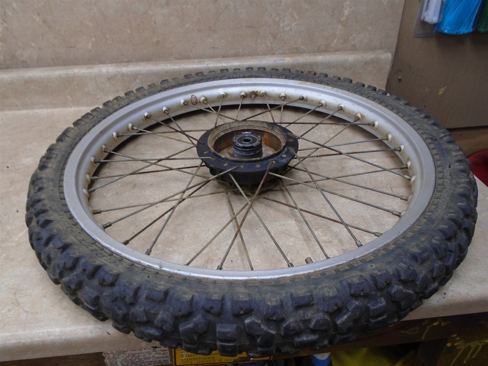 Honda 185 XR XR185 XR185 Used Front Wheel Rim 1979 HB230 HW186 | eBay