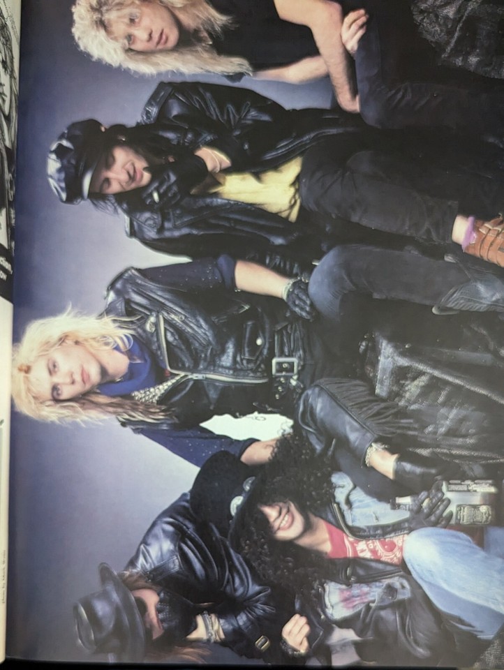 Blast Magazine April 1990 Skid Row, Warrant, Motley Crue, Metallica ...