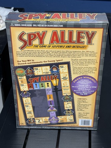 spy alley game New , Sealed | eBay
