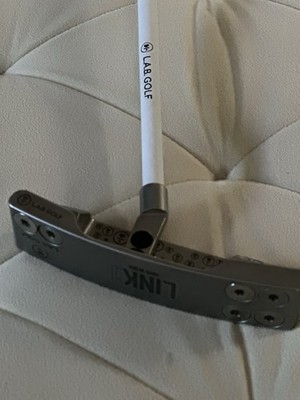 LAB Golf LINK Putter With ACCRA White Shaft, Superstroke Tour Grip W/HC ...