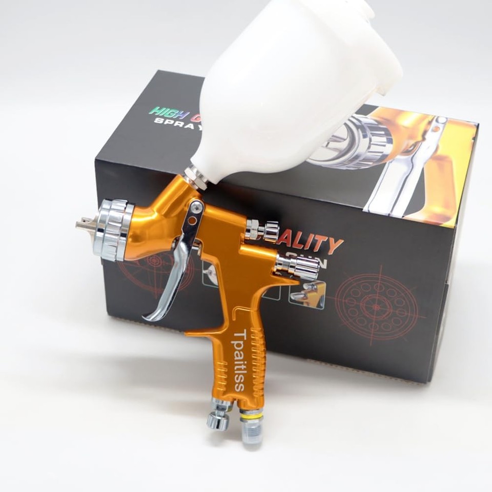 Auto Body Paint Spray Gun Kit Automotive air hvlp Spray Gun Car Paint ...
