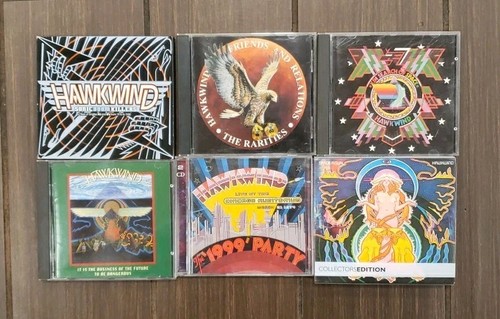 Hawkwind / Hawklords CD lot of 30 Space Ritual Psychedelic Warlords ...