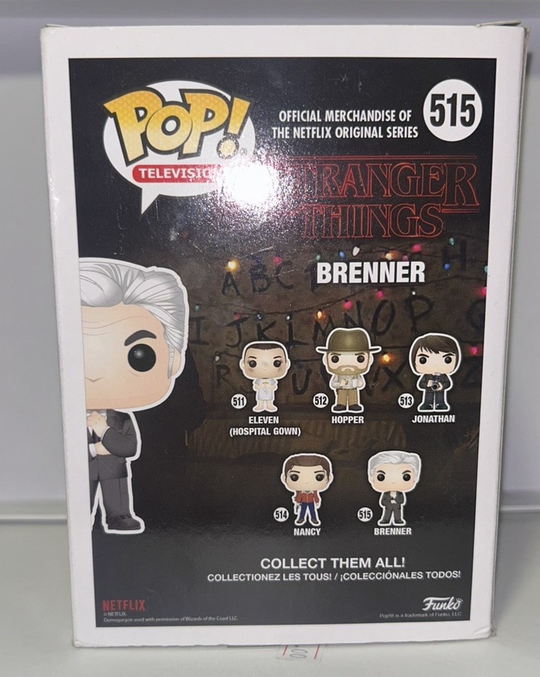 RARE - STRANGER THINGS DR BRENNER “PAPA” POP VINYL | eBay Australia