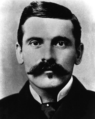 1882 Gunfighter JOHN 'DOC' HOLLIDAY Vintage 8x10 Photo Old West ...