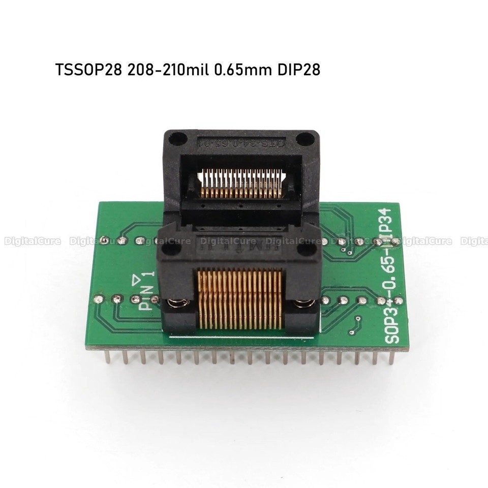 TSSOP28 SOP28 DIP28 SOP16 SOP8 DIP16 DIP8 IC Socket Adapter 0.65mm 1 ...