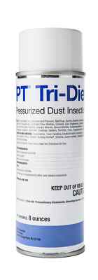 8 oz PT Tri-Die Pressurized Dust Insecticide Tri Die Kills Bed Bugs ...
