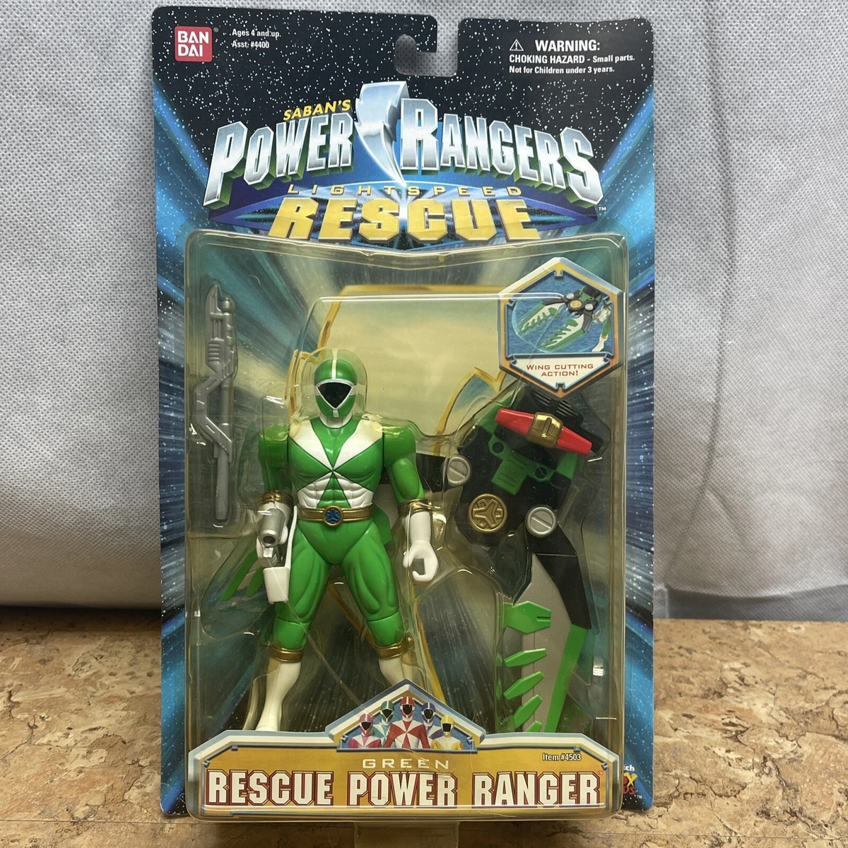 Power Rangers Lightspeed Rescue Green Ranger