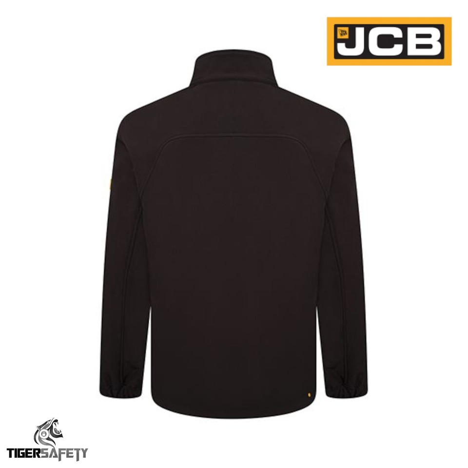 JCB Trade D-MM Mens trade Quality Black Breathable Windproof Softshell ...