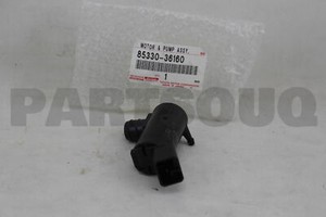 8533036160 Genuine Toyota MOTOR AND PUMP ASSY, WINDSHIELD WASHER 85330 ...