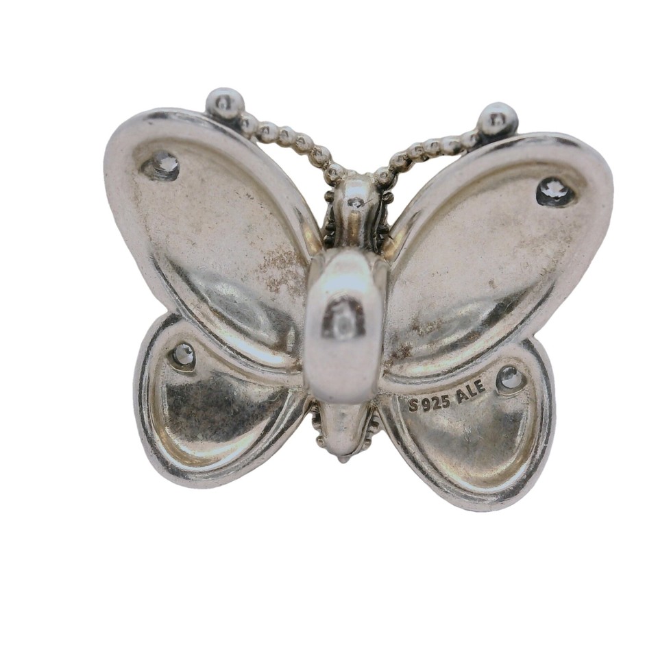 Genuine PANDORA Decorative Butterfly Charm - 797880CZ | eBay
