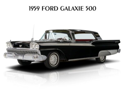 1959 Ford Galaxie 500 in Black NEW METAL SIGN: 9 x 12" Ships Free | eBay