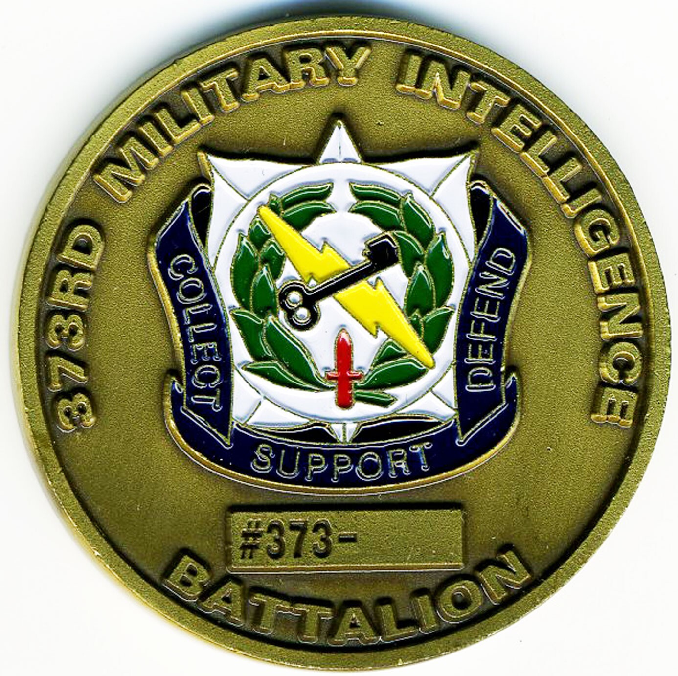 US Army Challenge Coin: 373rd Military Intelligence Battalion | eBay