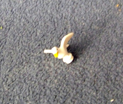 Lego - 12891pb01 - Seagull Minifigure - White w/Grey Feathers - New | eBay