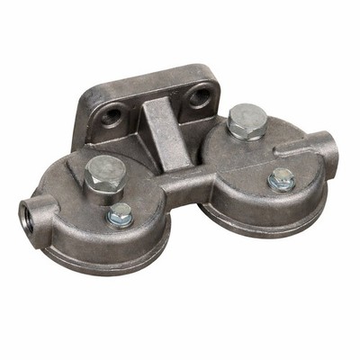 Twin Fuel Filter Head 3132491R1 for Case IH 3144992R91 1046 1246 946 ...