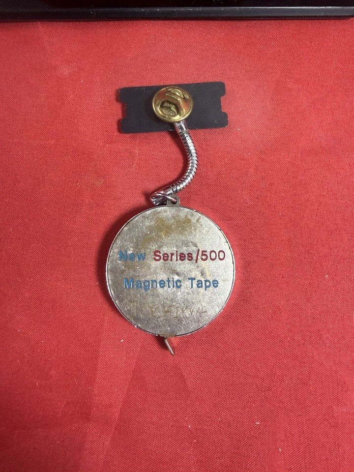 Vintage IBM Tape Measure Key Chain And Bonus Pin | eBay