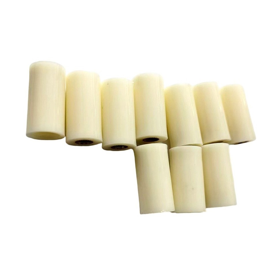 10pcs Threaded Nylon Ferrules for Billiard Pool Cue with 316 Inch Brass ...