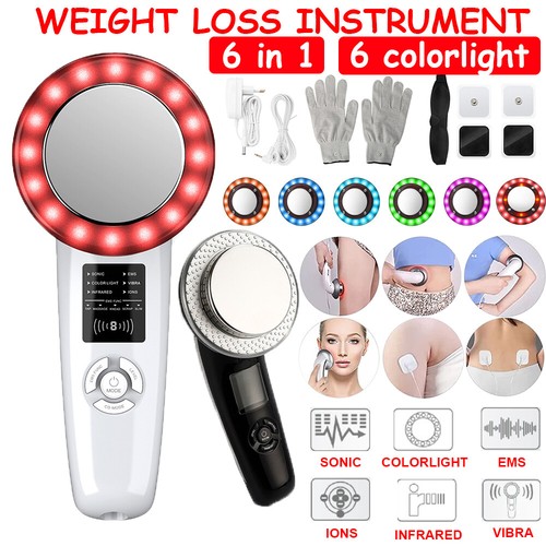 6-In-1 Body Massager Fat Burner Remove Body Slimming & Face Skin Beauty ...