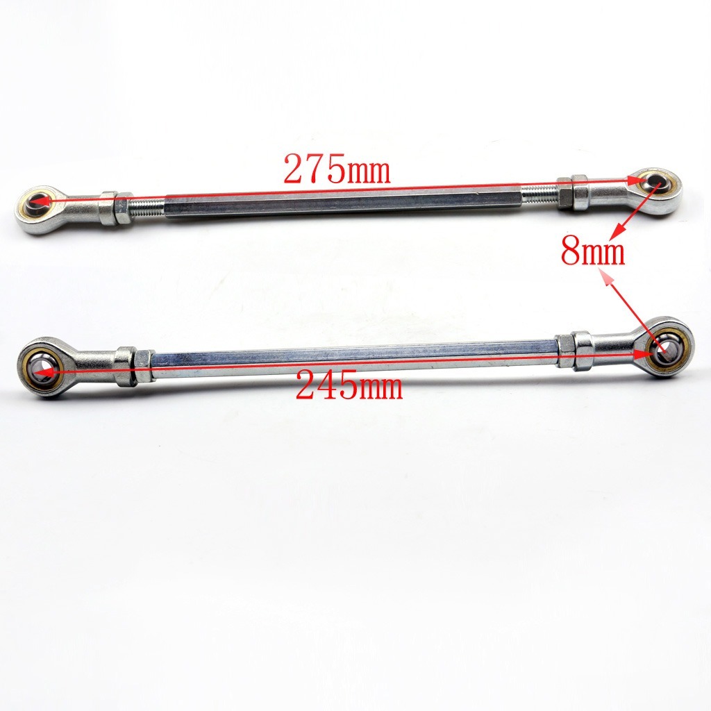 Shift Rod Linkage Swivel Ends Controls Sportster Adjustable Universal ...