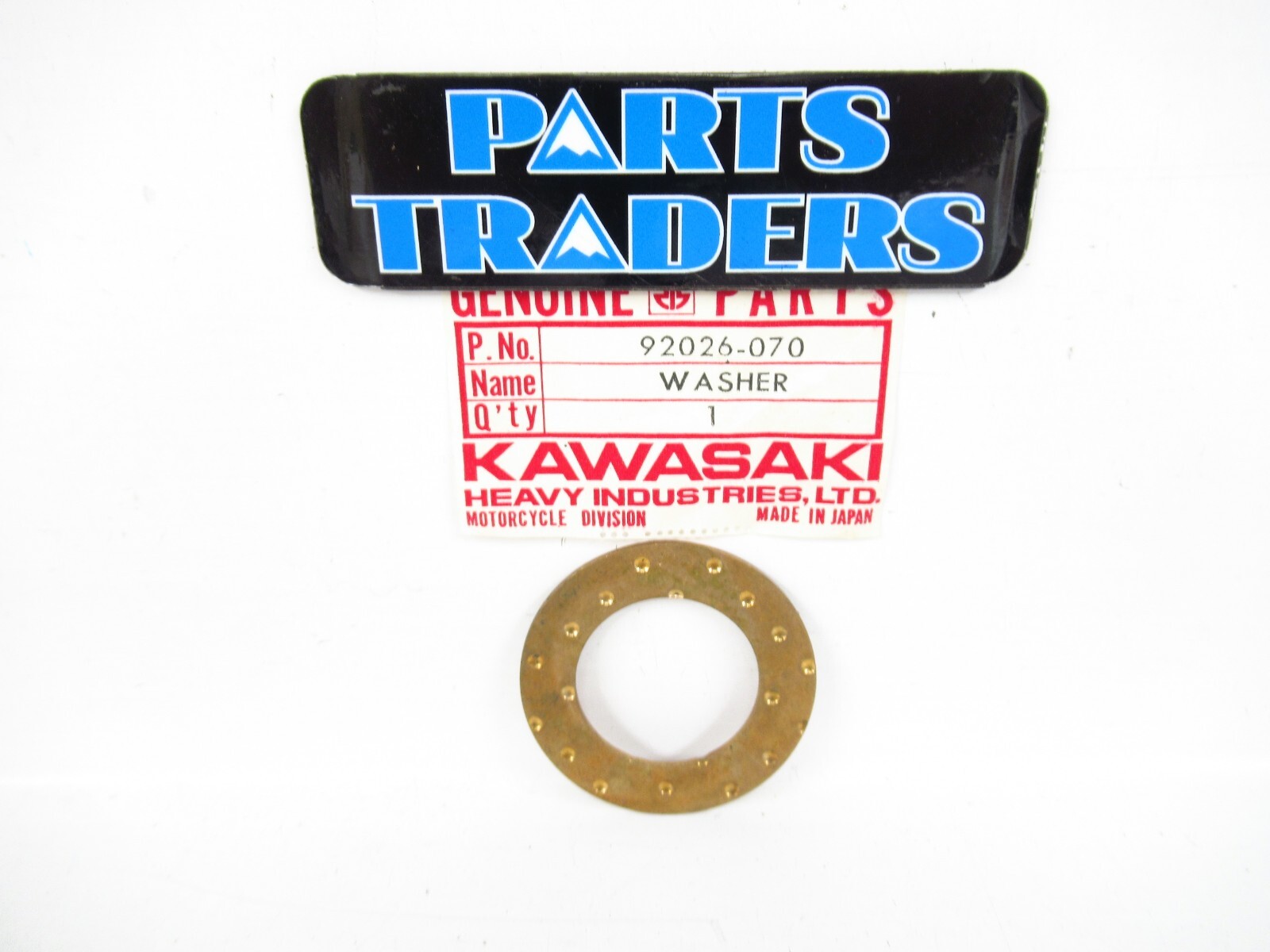 NOS Genuine Kawasaki Crankshaft Washer H2 Mach IV 1972 92026-070 | eBay