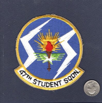 47th STURON STUDENT SQUADRON USAF Pilot Training Patch | eBay