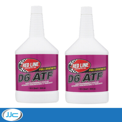 2 x 0.946L - Red Line D6 ATF Fully Synthetic Auto Transmission Fluid ...