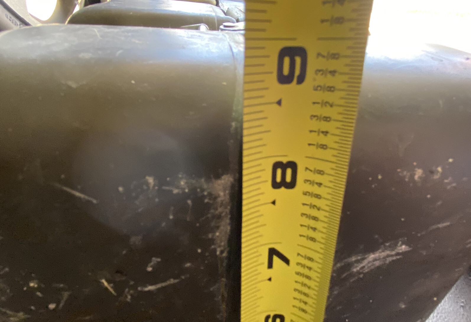 M27A1-120 TANK OPTICS ARTILLERY TELESCOPE W/GREEN FOAM LINED CARRYING ...