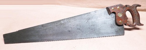 1920’S DISSTON No. 12 RIP SAW – Mahogany Handle - Hand Sharpened | eBay