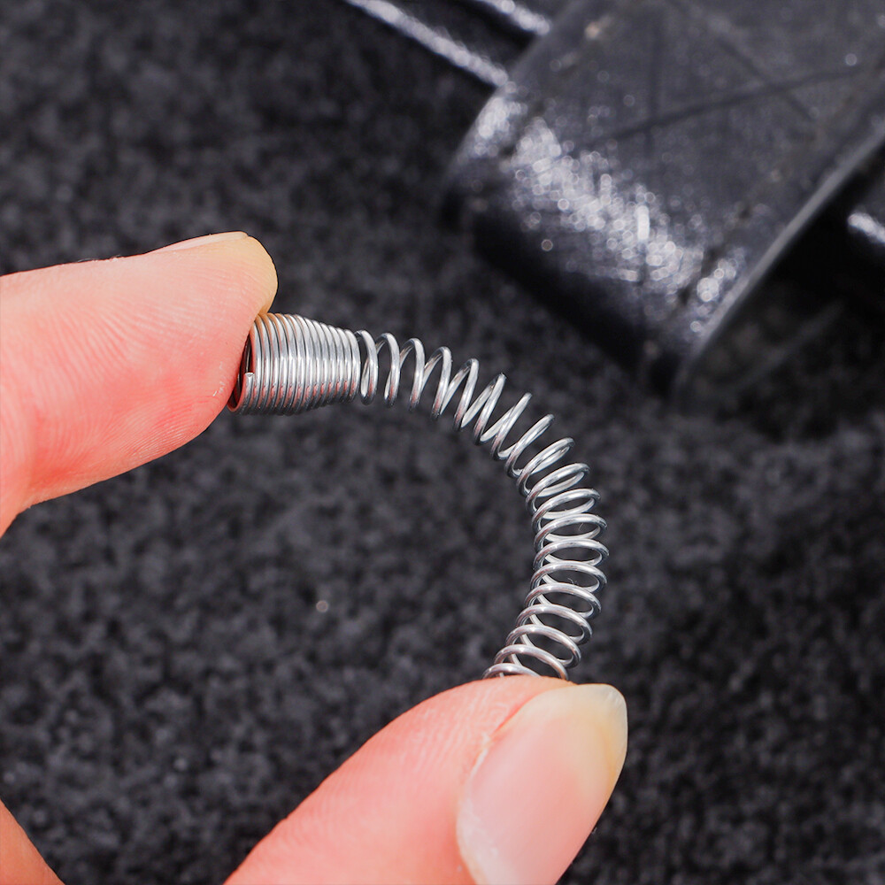 Stainless Steel Brake Line Retractable Brake Springs Tail Caps Scooter ...