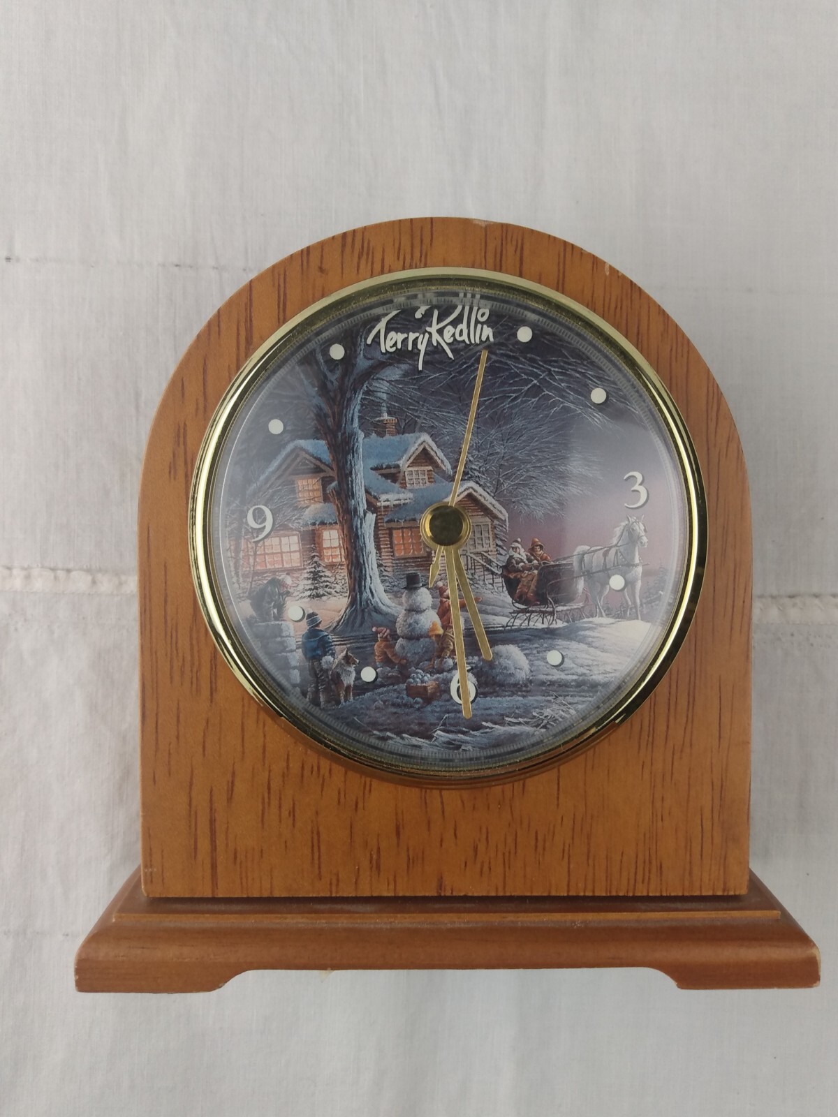 Terry Redlin Print Mantle Clock | eBay