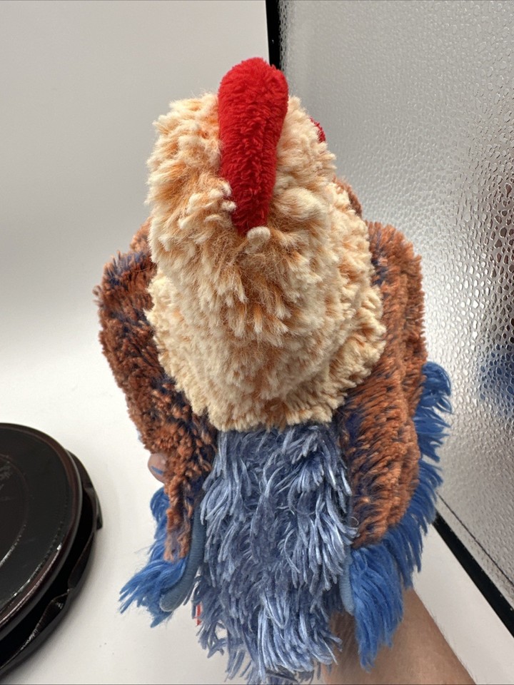 Douglas Henrietta Blue Lace Hen Plush Toy Chicken Bird Stuffed Animal ...