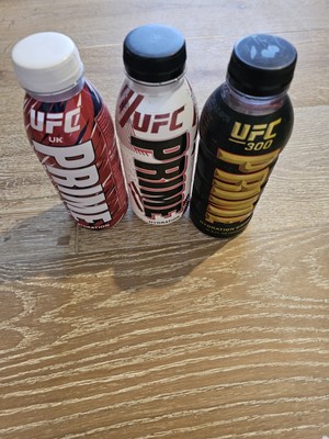 Prime Bottle UFC Collection X 3 Variations | eBay UK