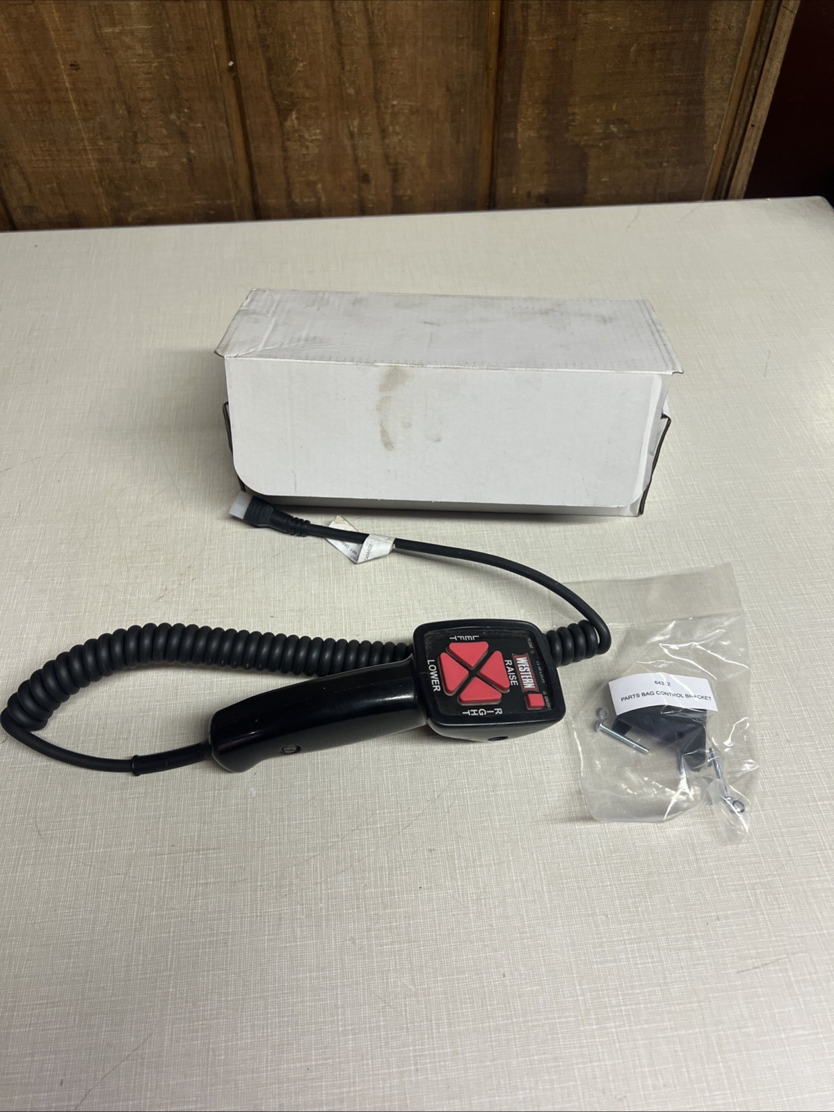 OEM Working Western/Fisher Handheld Snow Plow Controller 56462 6 pin | eBay