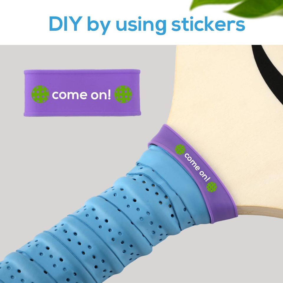 16Pcs Pickleball Paddle/Racket Grip Bands Personalized Accessories DIY ...