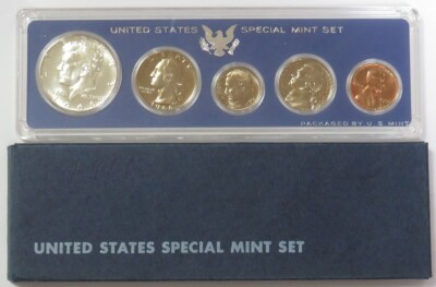 1966 SMS USA 5 COIN SPECIAL MINT SET OGP | eBay