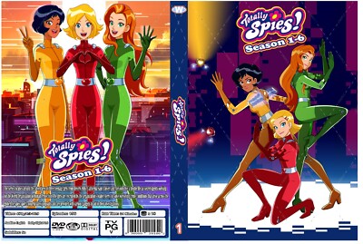 Totally Spies! Animated Series Seasons 1-6 Episodes 1-156 English Audio ...