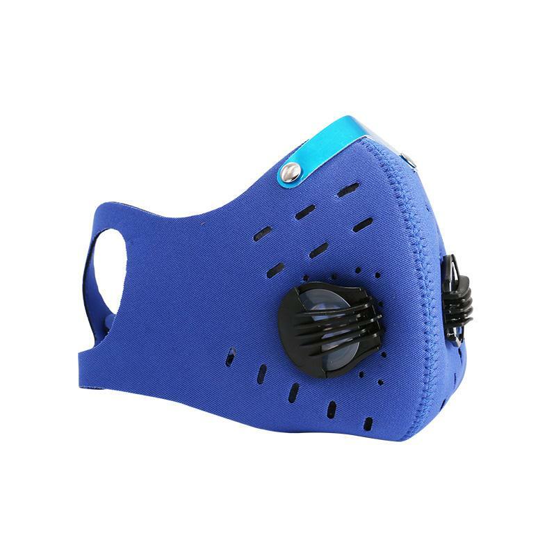 ⭐Face Mask Reusable Covering with Dual Valve Washable Breathable Unisex ...