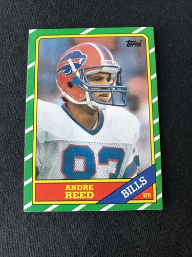 1986 Topps Andre Reed Rookie Card HOF | eBay