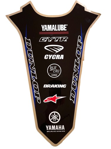 YAMAHA REAR FENDER GRAPHIC YZ125 YZ250 2015 2016 2017 2018 2019 2020 ...