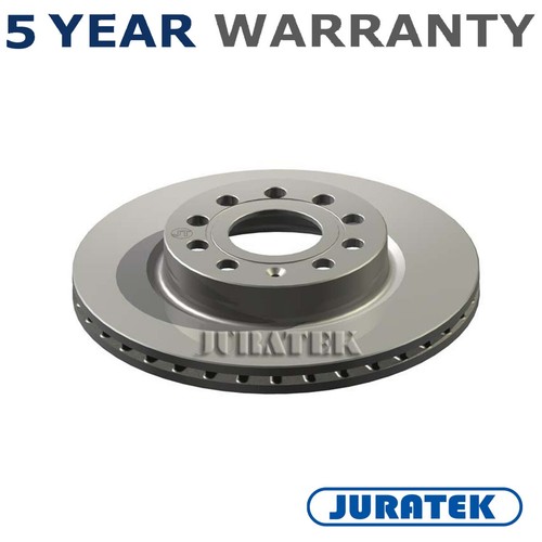 Juratek Front Brake Disc Fits VW Golf Caddy Audi A3 Skoda Yeti Octavia ...