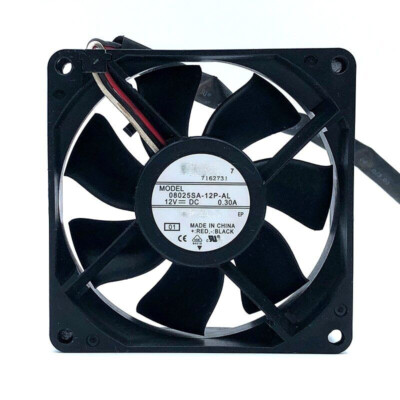 08025SA-12P-AL 8025 12V 8CM 80mm Cooling Fan for Projector,Dual Ball ...