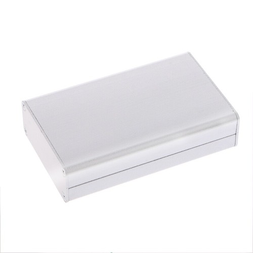 Waterproof Aluminum Junction Box Silver Instrument Electronic Enclosure ...